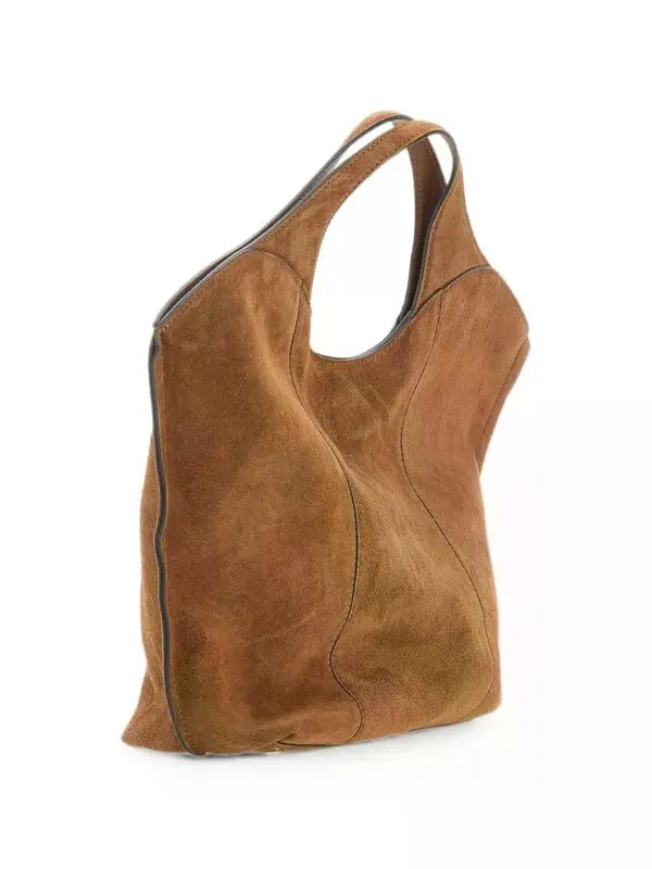 GIANNI CHIARINI Infinity Suede Tote Bag