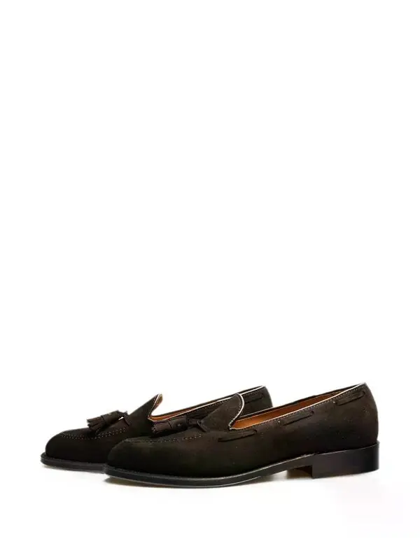 Alden Tassel Detail Leather Loafers