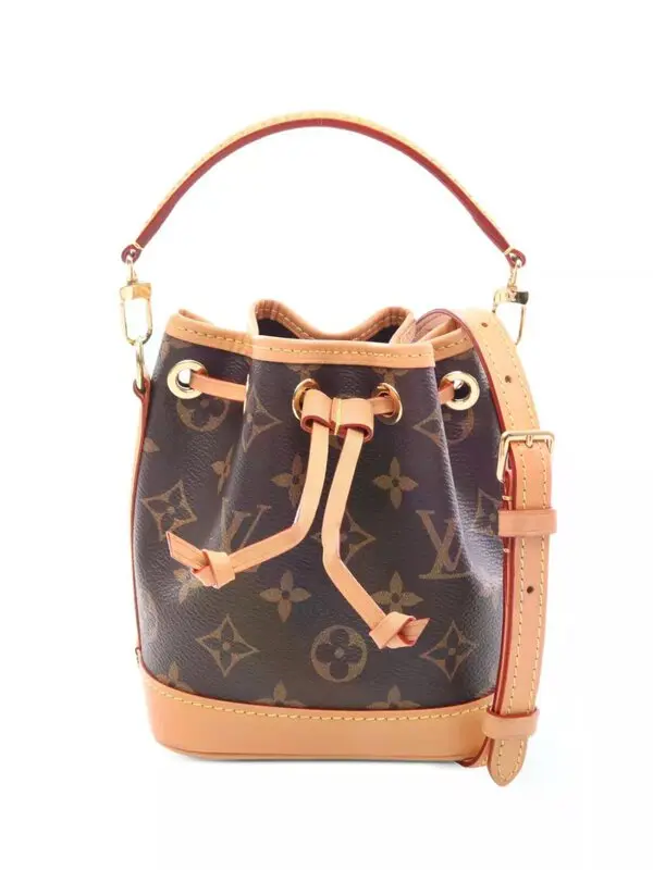 LOUIS VUITTON Nano Noé Monogram Bucket Bag