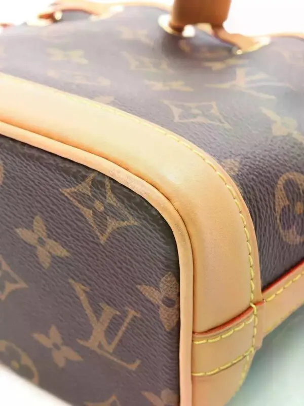 LOUIS VUITTON Nano Noé Monogram Bucket Bag