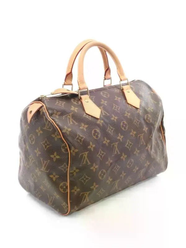 LOUIS VUITTON 2003 Monogram Speedy Shoulder Bag