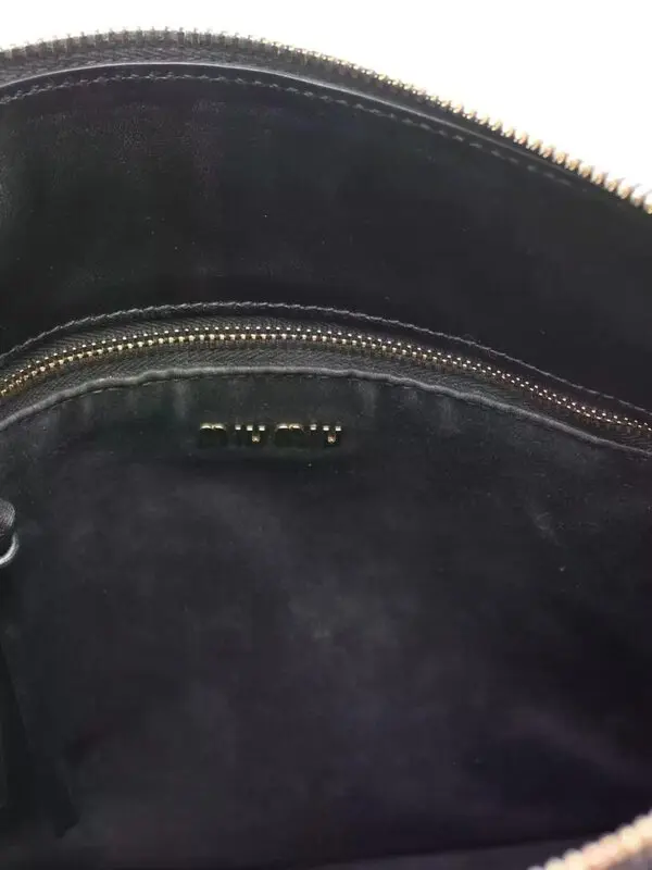 Miu Miu Embossed Logo Handbag