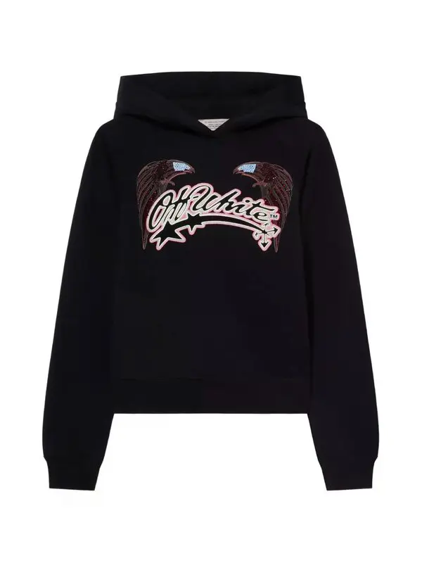 Off-White Swarovski Crystal-embellished Hoodie