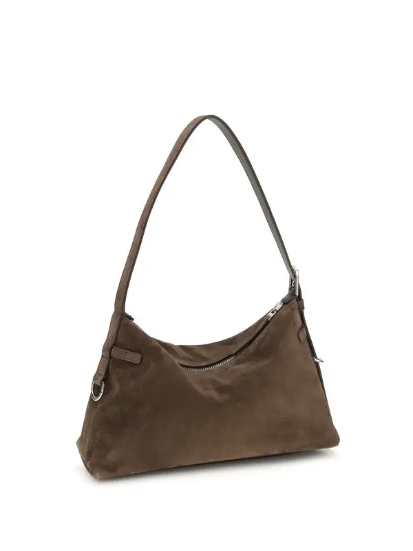 Givenchy Voyou Mini Suede Shoulder Bag