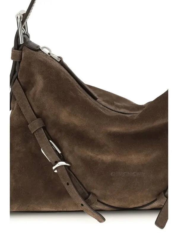 Givenchy Voyou Mini Suede Shoulder Bag