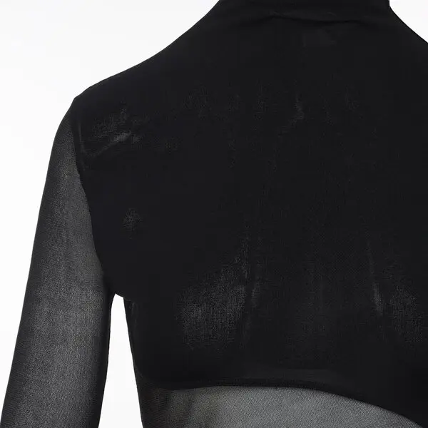 Alaïa Viscose Long Dress With Cut-outs
