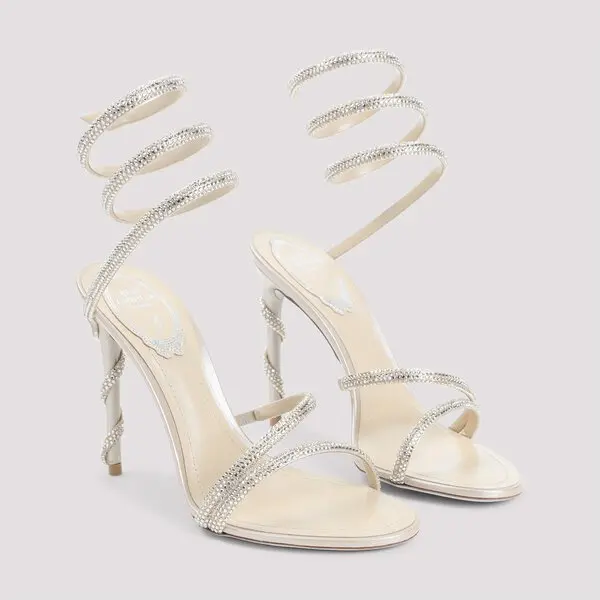 Rene Caovilla Margot Crystal Sandals