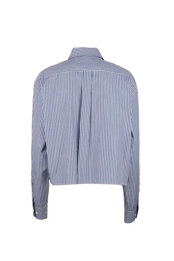Miu Miu Striped Button-up Shirt