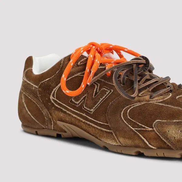 Miu Miu X New Balance Lace-up Suede Sneakers - Multicolor
