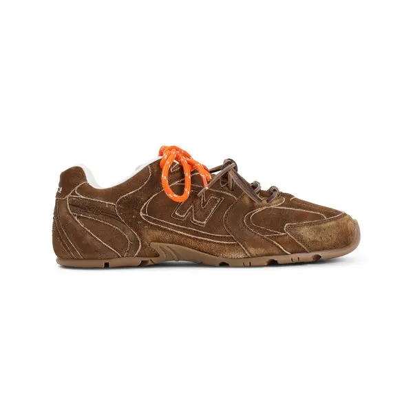 Miu Miu X New Balance Lace-up Suede Sneakers - Multicolor