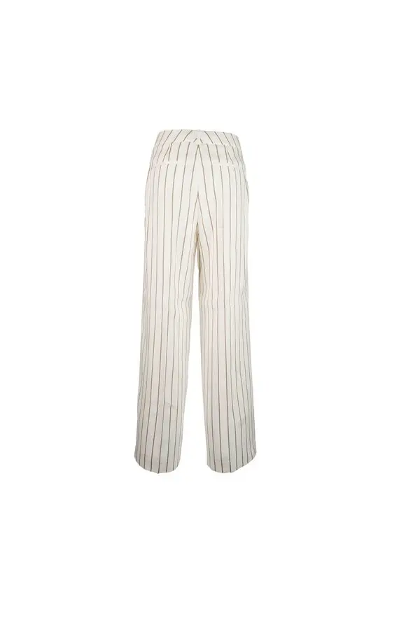 Peserico Striped Tailored Trousers - Multicolor