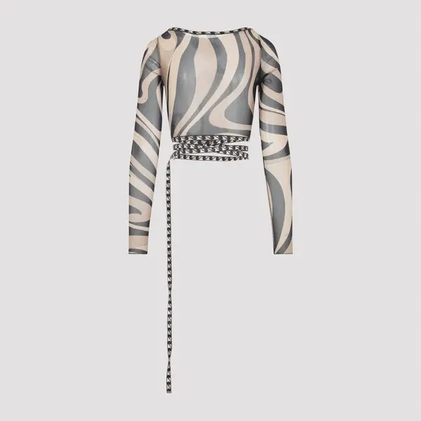 Emilio Pucci Tulle Top