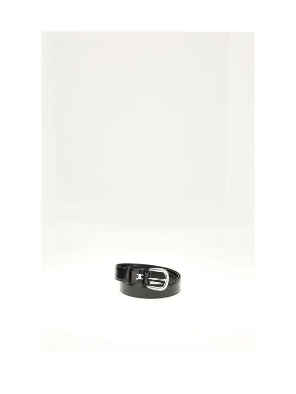Celine Vivienne Belt 3cm - Black