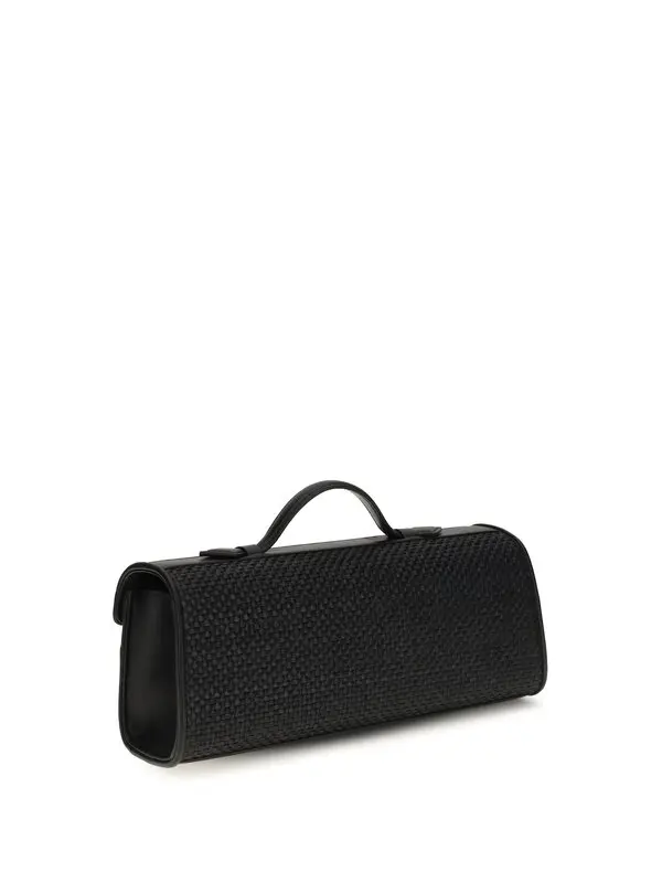Savette Raffia Slim Symmetry Pochette