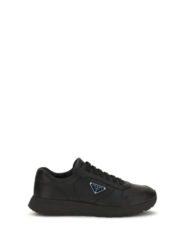 Prada Prax 2.0 Fabric And Mesh Sneakers - Black