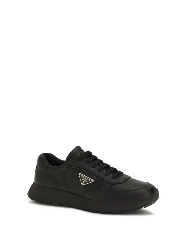 Prada Prax 2.0 Fabric And Mesh Sneakers - Black