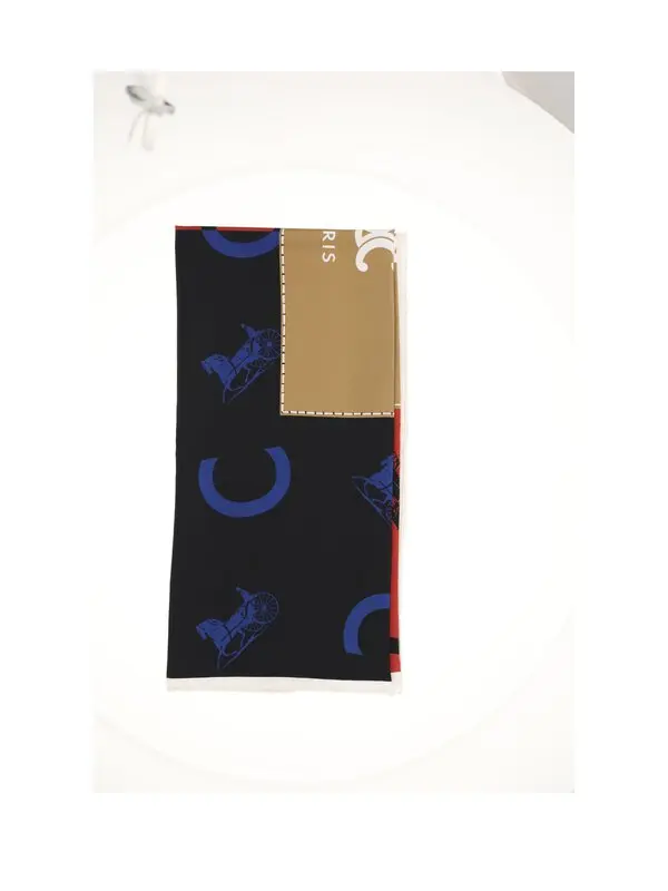 Celine 90x90 Square Scarf - Multicolor