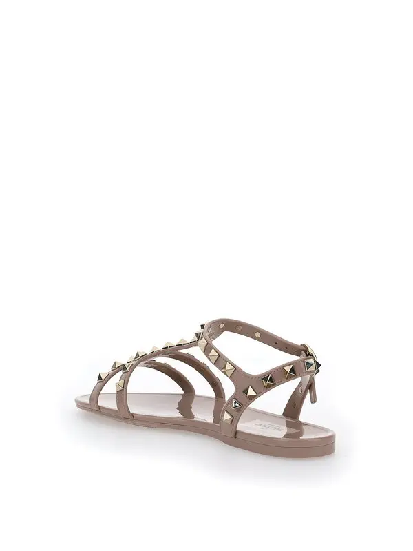 Valentino Garavani Rockstud Pm Sandals - Multicolor