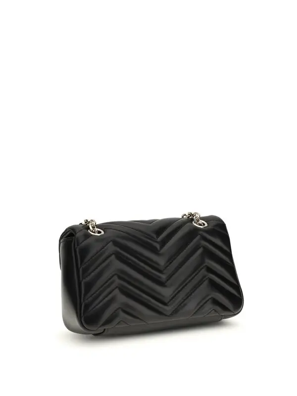 Gucci Gg Marmont Small Shoulder Bag - Black