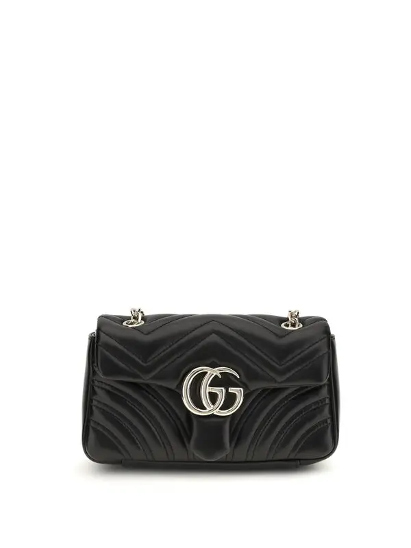 Gucci Gg Marmont Small Shoulder Bag - Black
