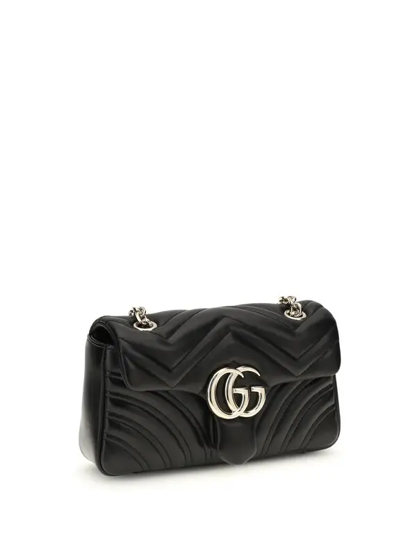 Gucci Gg Marmont Small Shoulder Bag - Black