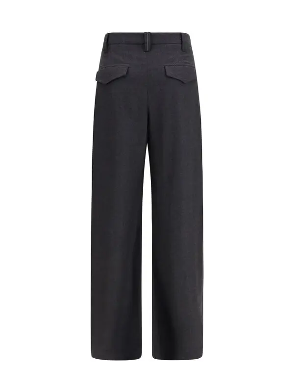 Brunello Cucinelli Tailored Virgin Wool Pants