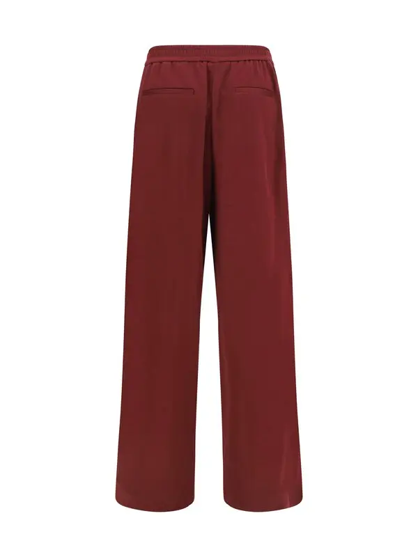 Brunello Cucinelli Cotton And Silk Blend Track Pants