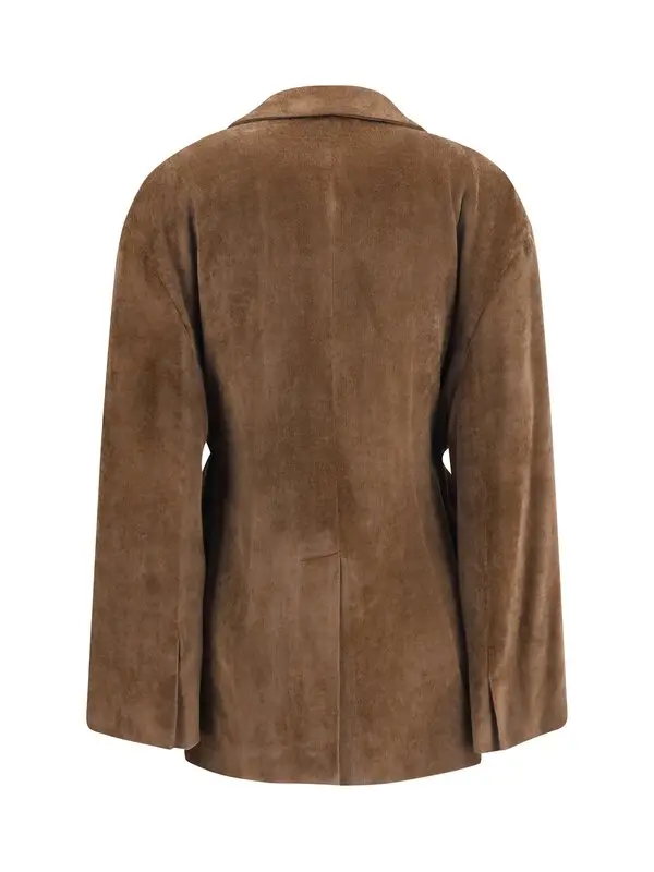 Brunello Cucinelli Cashmere-blend Jacket With Drawstrings