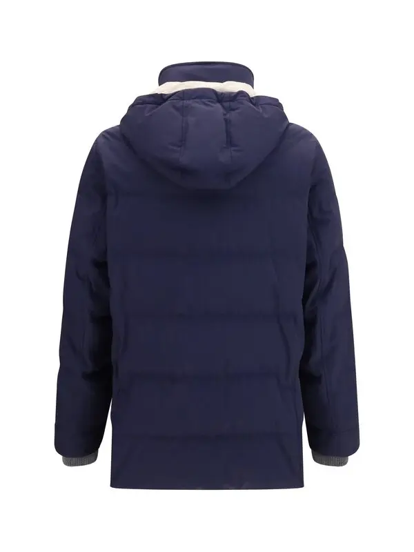 Brunello Cucinelli Hooded Nylon Jacket