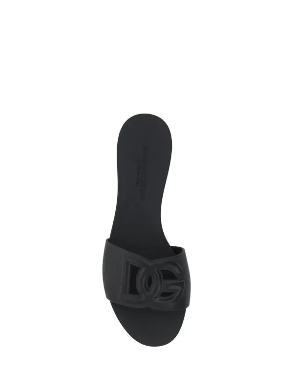 Dolce & Gabbana Dg Cut-out Slide Sandals