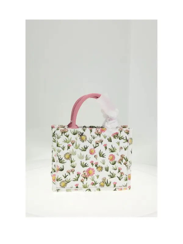 Dior Embroidered Fabric Tote