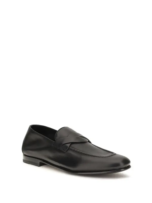 TOM FORD Gigi Loafers With Woven Strap