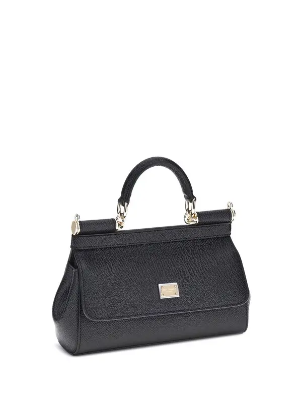 Dolce & Gabbana Sicily Small Leather Handbag
