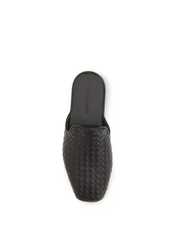 Bottega Veneta Palazzo Intrecciato Slippers
