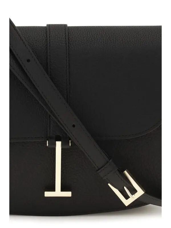TOM FORD Small Leather Crossbody Bag - Black