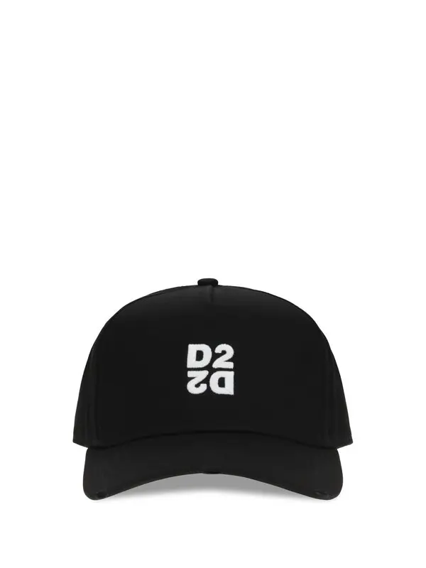 Dsquared2 Logo Baseball Cap - Black