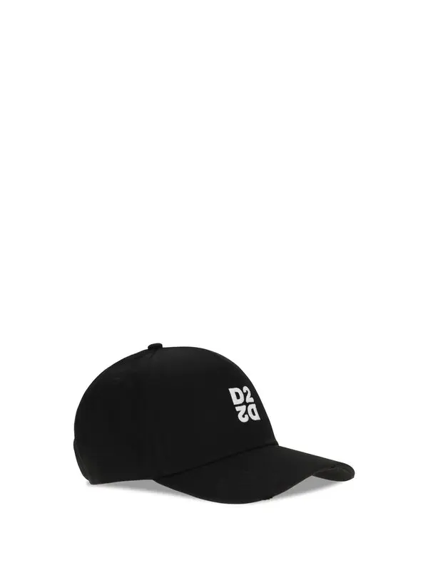 Dsquared2 Logo Baseball Cap - Black