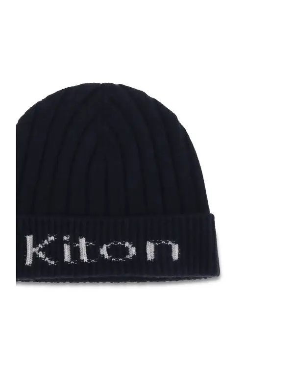Kiton Wool Beanie Hat