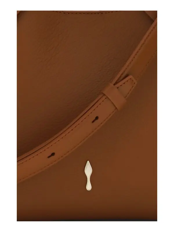 CHRISTIAN LOUBOUTIN Mini Bettina Tote - Brown