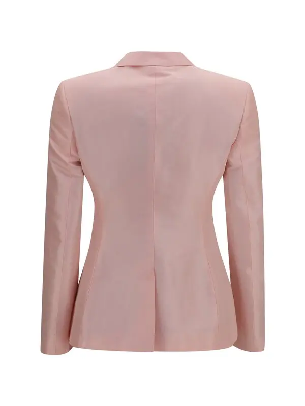 Gucci Silk Faille Jacket - Pink