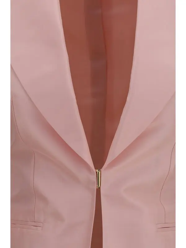 Gucci Silk Faille Jacket - Pink