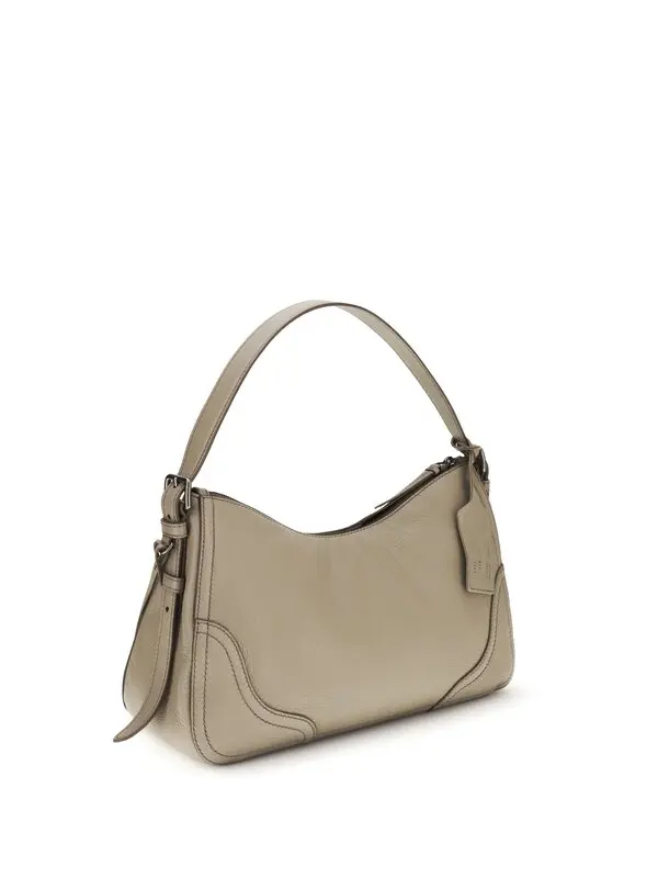 Prada Aimée Large Shoulder Bag In Leather