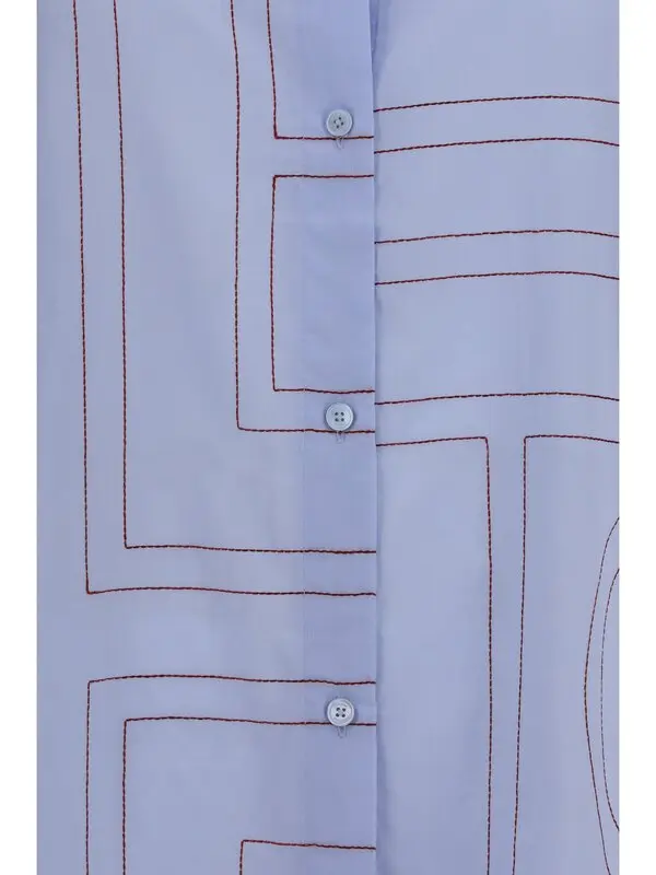 TOTEME Monogram Shirt Dress