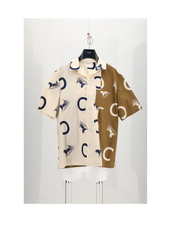 Celine Bowling Shirt - Multicolor