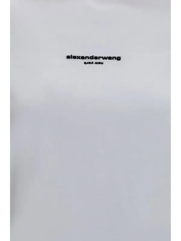Alexander Wang Cropped Logo T-shirt