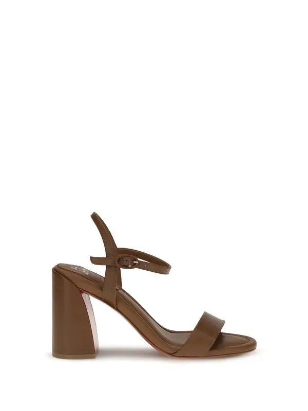 CHRISTIAN LOUBOUTIN Miss Jane Sandals - Brown