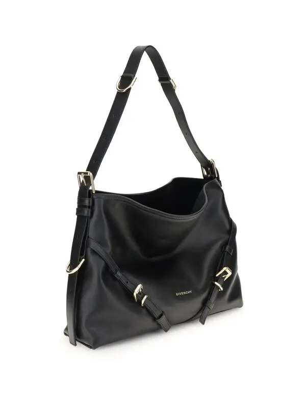 Givenchy Voyou Shoulder Bag Medium - Black