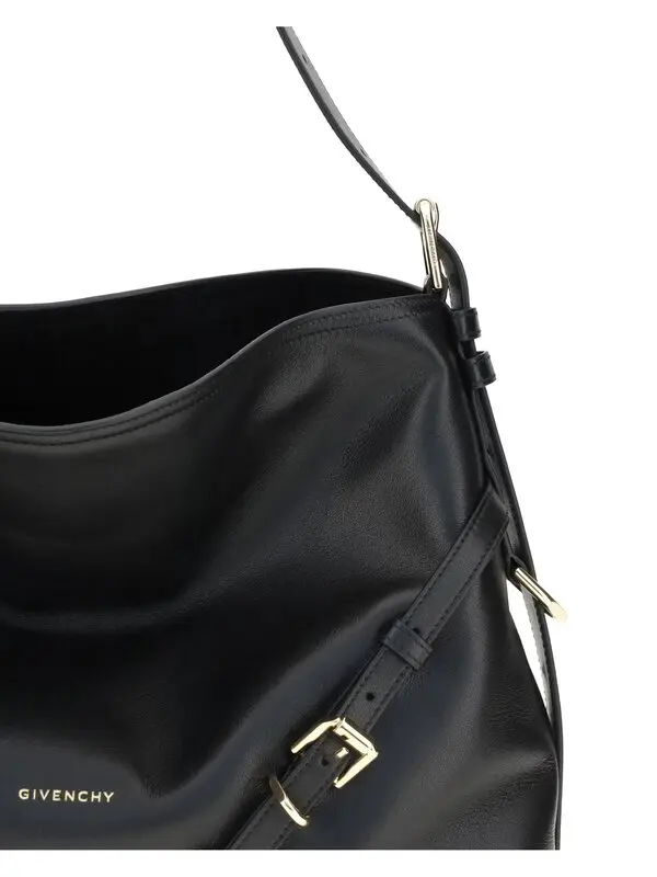 Givenchy Voyou Shoulder Bag Medium - Black