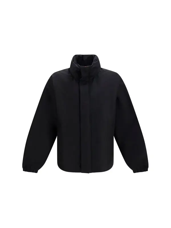 Gucci Compact Cotton Zip Jacket - Black