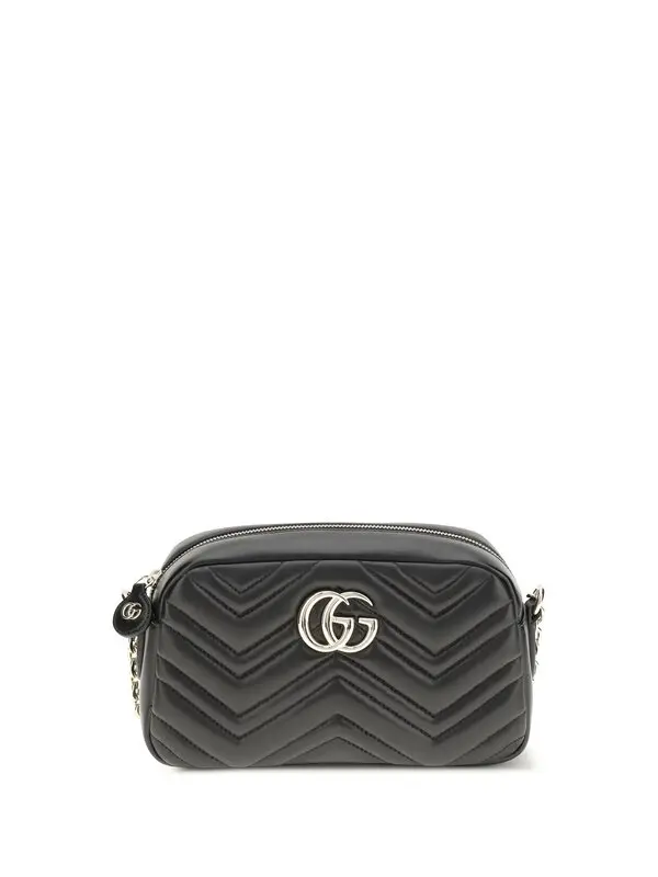 Gucci Gg Marmont Shoulder Bag - Black